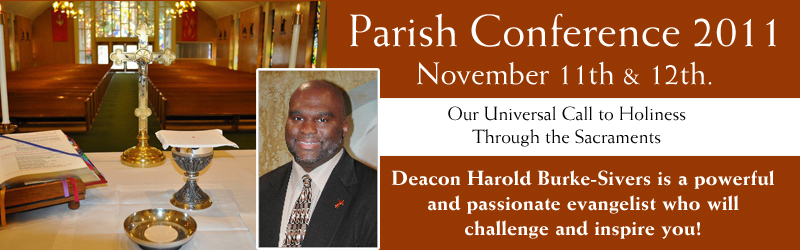 parish conference banner – Welcome